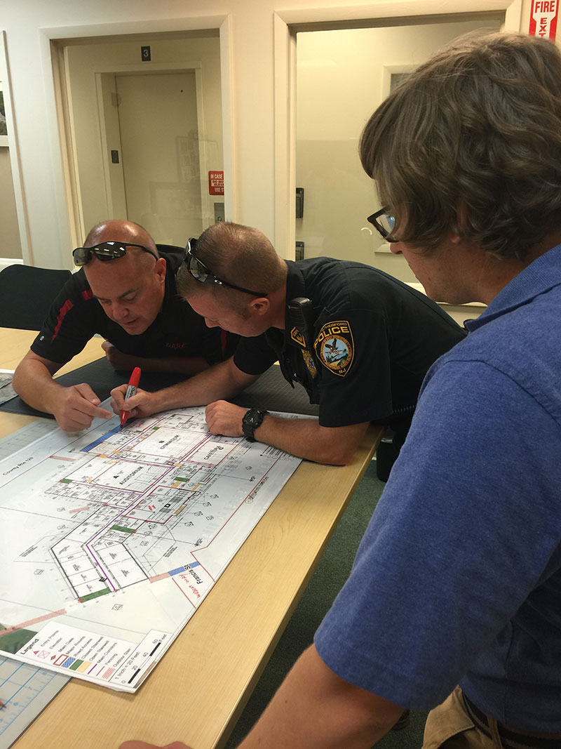 MRRI-GIS maps provide site information for emergency response ...